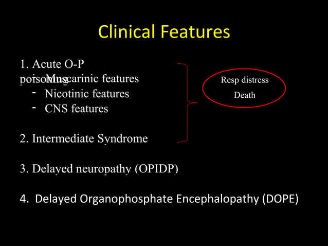 organophosphorous poisoning management in ICU | PPT | Brain and Nervous ...
