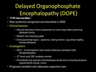 organophosphorous poisoning management in ICU | PPT