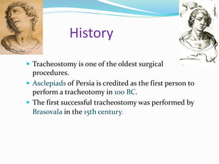 Tracheostomy | PPTX