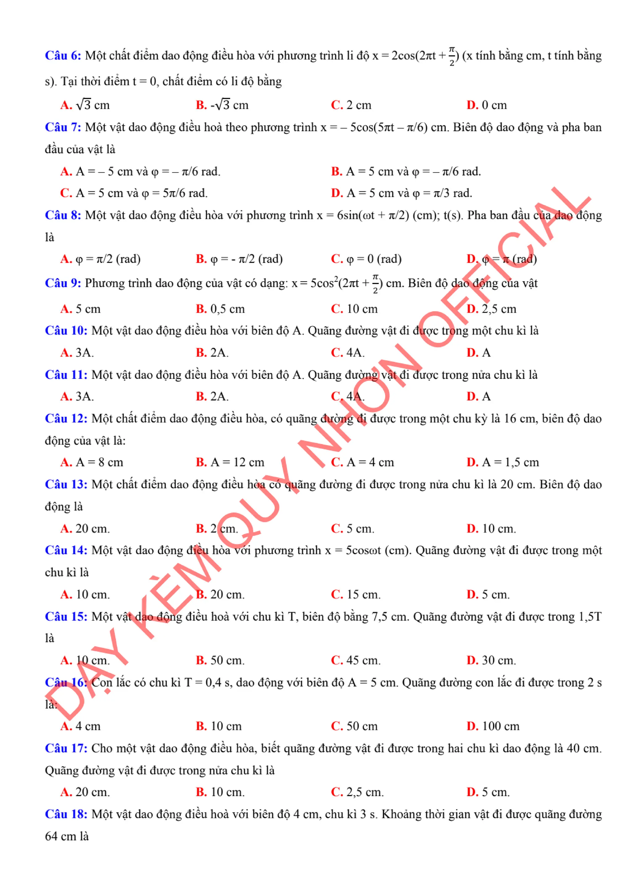 TRẮC NGHIỆM THEO BÀI VẬT LÝ 11 (HK1 + HK2) - KẾT NỐI TRI THỨC 2024 - BẢN ĐẸP (LÝ THUYẾT, KIỂM ...