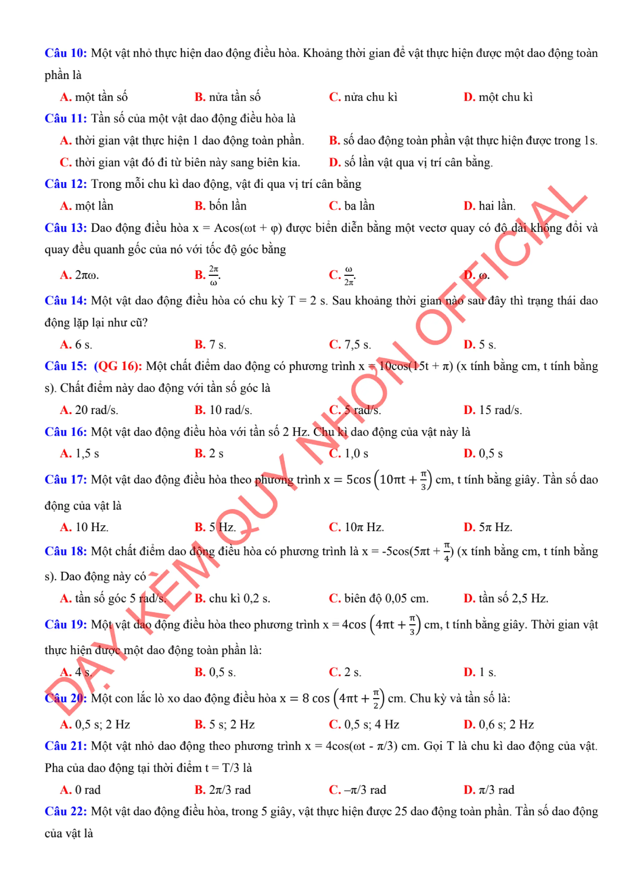 TRẮC NGHIỆM THEO BÀI VẬT LÝ 11 (HK1 + HK2) - KẾT NỐI TRI THỨC 2024 - BẢN ĐẸP (LÝ THUYẾT, KIỂM ...