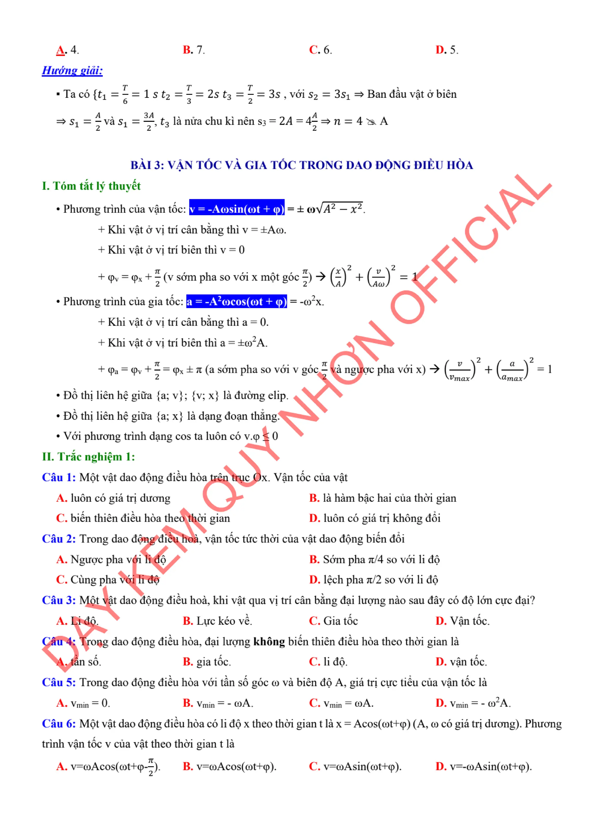 TRẮC NGHIỆM THEO BÀI VẬT LÝ 11 (HK1 + HK2) - KẾT NỐI TRI THỨC 2024 - BẢN ĐẸP (LÝ THUYẾT, KIỂM ...