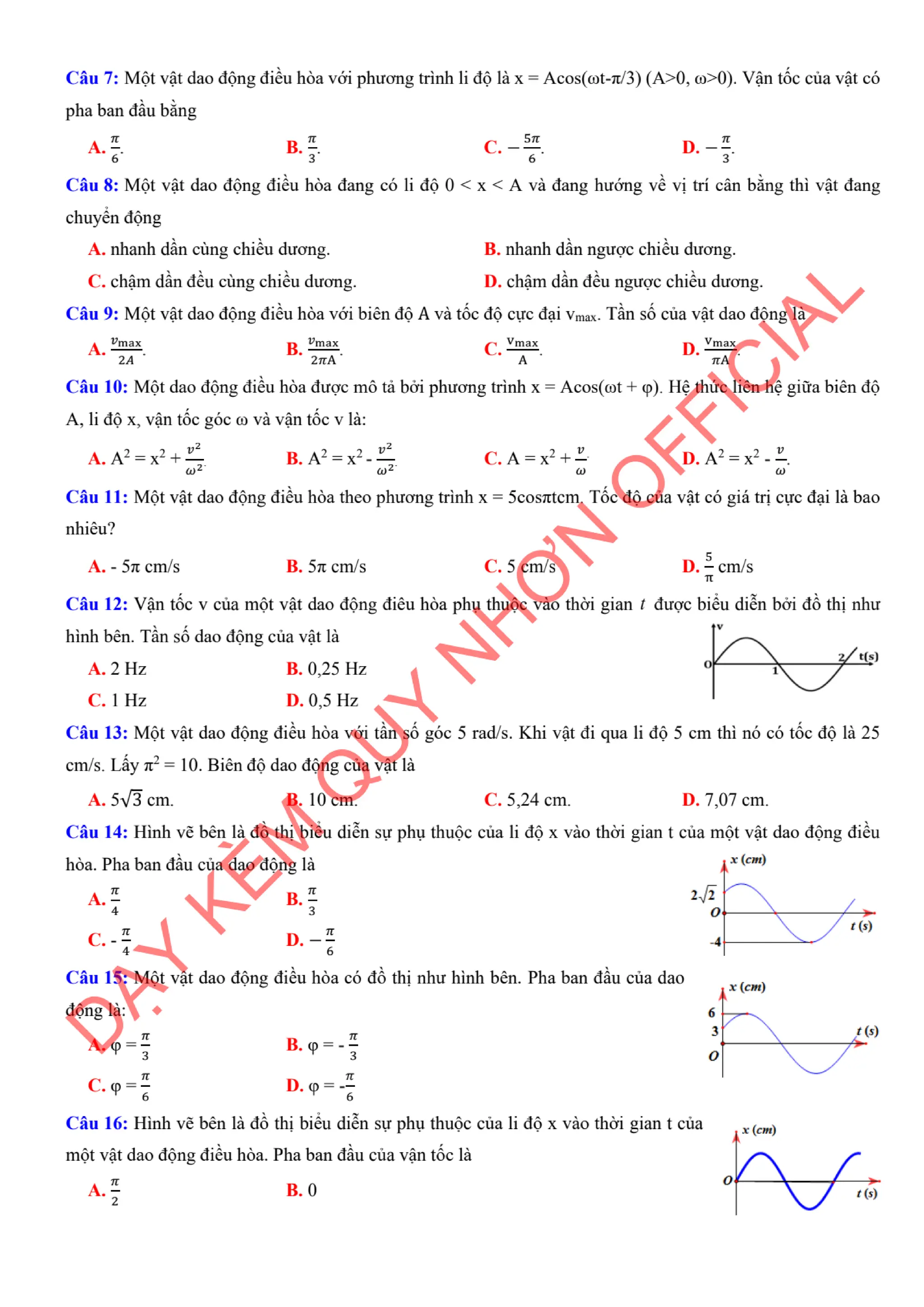 TRẮC NGHIỆM THEO BÀI VẬT LÝ 11 (HK1 + HK2) - KẾT NỐI TRI THỨC 2024 - BẢN ĐẸP (LÝ THUYẾT, KIỂM ...