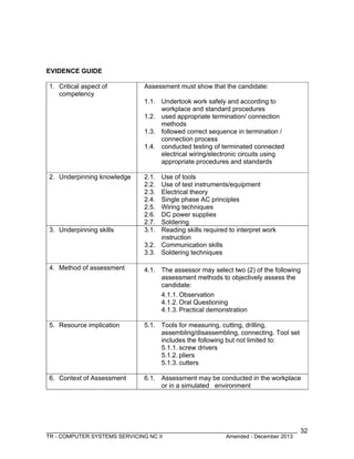 Tr computer systems servicing nc ii | PDF