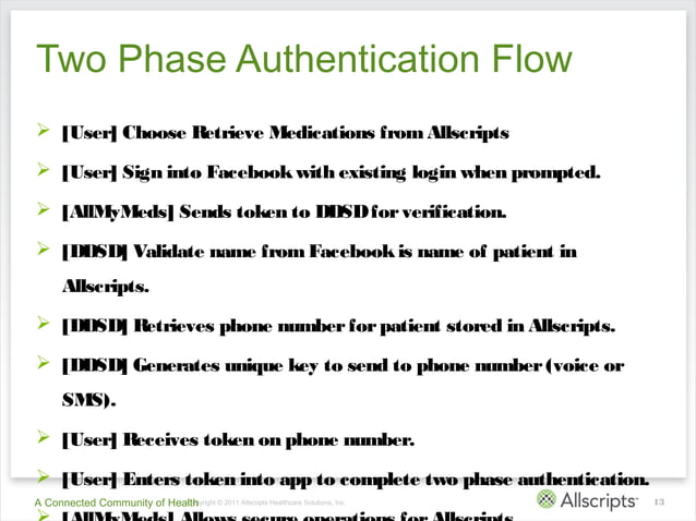 TRCS_Allscripts_Phase 1 | PPT