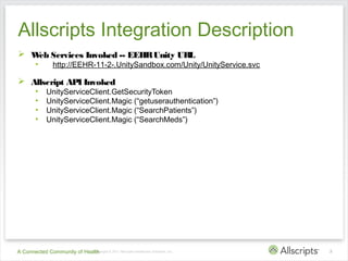 TRCS_Allscripts_Phase 1 | PPT