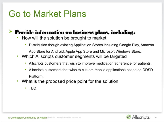 TRCS_Allscripts_Phase 1 | PPT