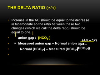 Metabolic acidosis- Systematic analysis | PPTX