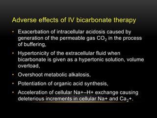 Metabolic acidosis- Systematic analysis | PPTX