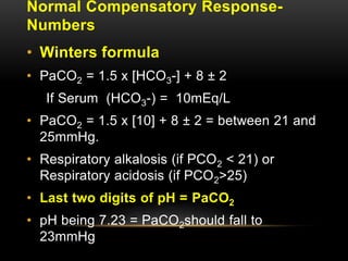 Metabolic acidosis- Systematic analysis | PPTX