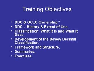 Dewey Decimal Classification | PPS