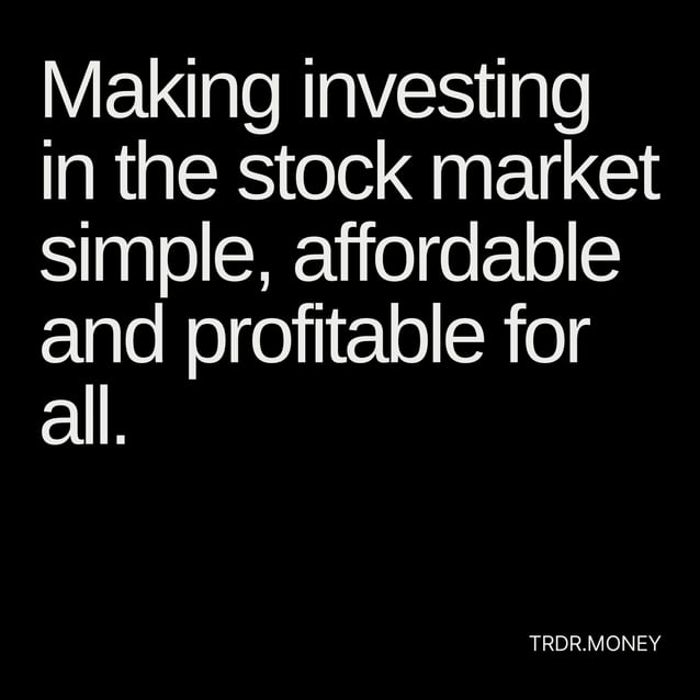 TRDR simplify investing | PDF