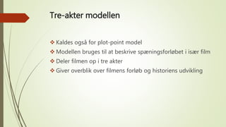 Tre akter modellen pp | PPT