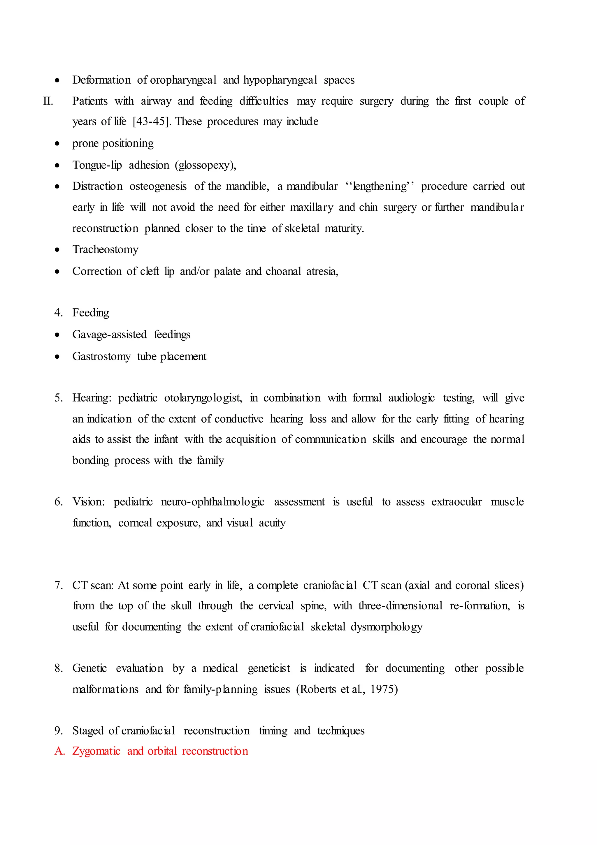 Treacher collins syndrome for orthodontist by almuzian | DOCX