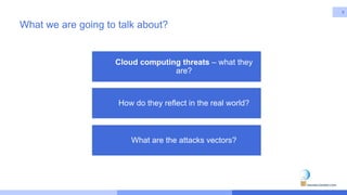 Cloud Security - the egregious 11 cloud security threats | PPTX