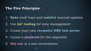 DevOpsDays TLV 2019 - The Treacherous Road Towards Multi-DNS | PPT