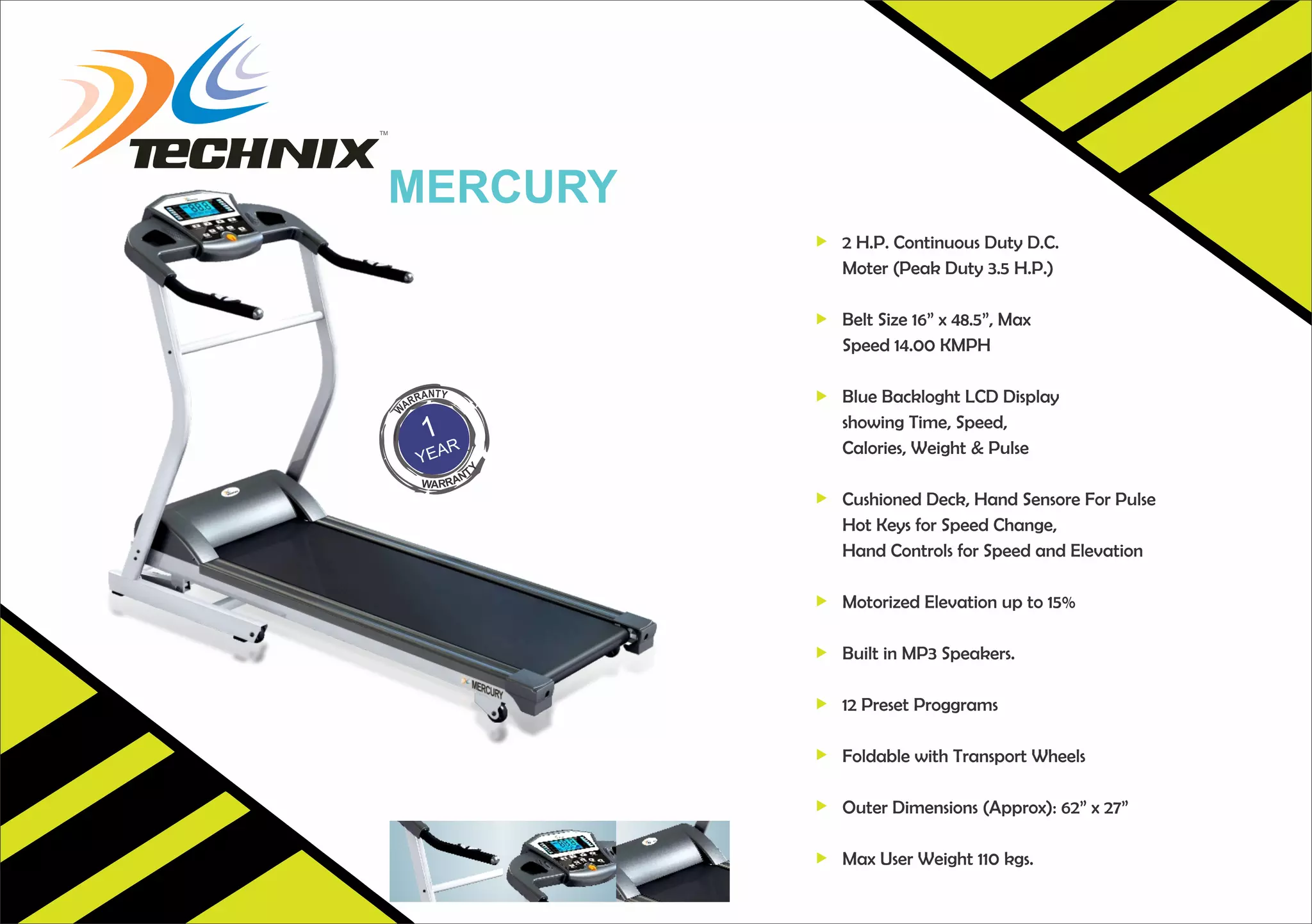 TECHNIX Treadmill | PPT
