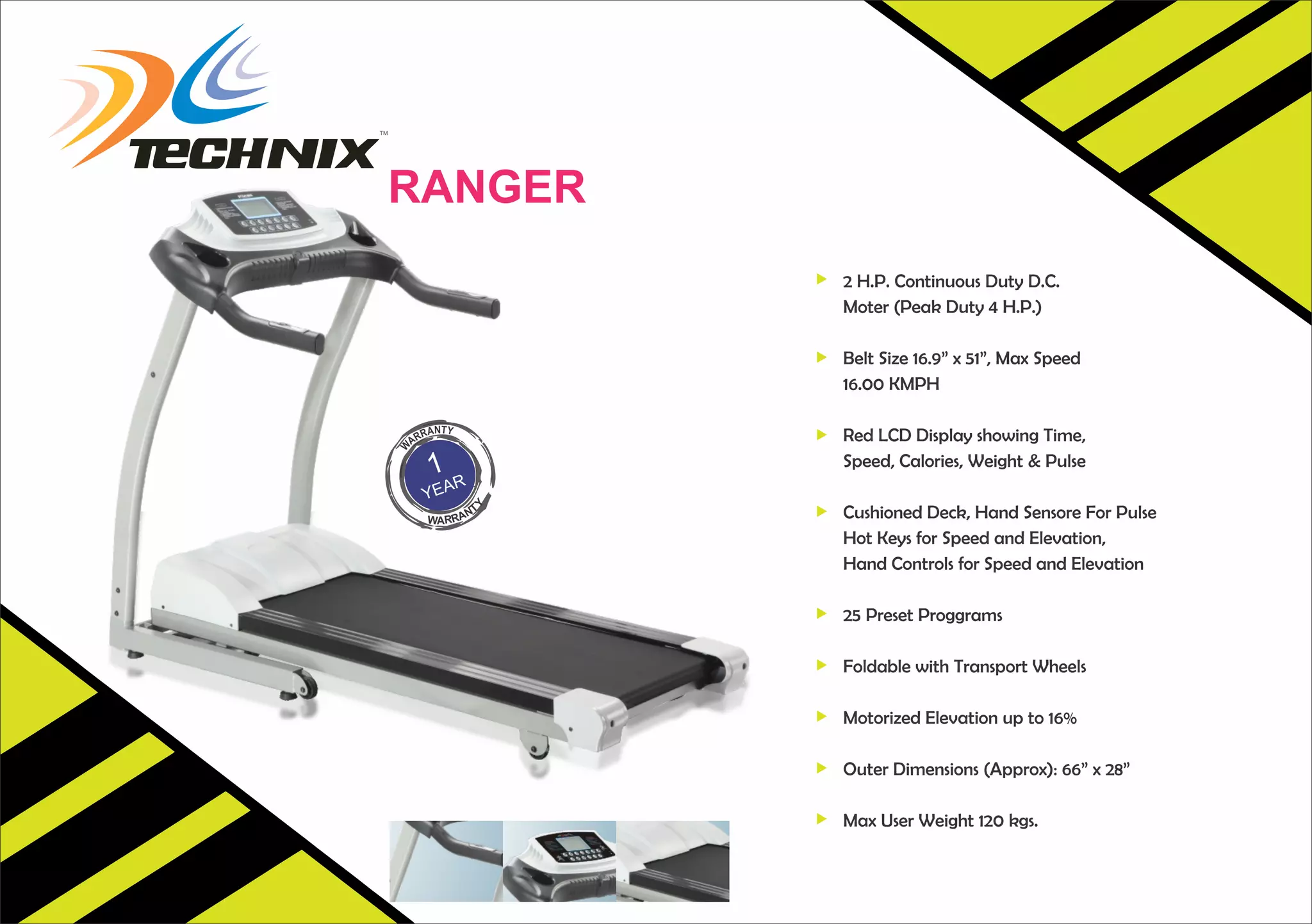 TECHNIX Treadmill | PPT