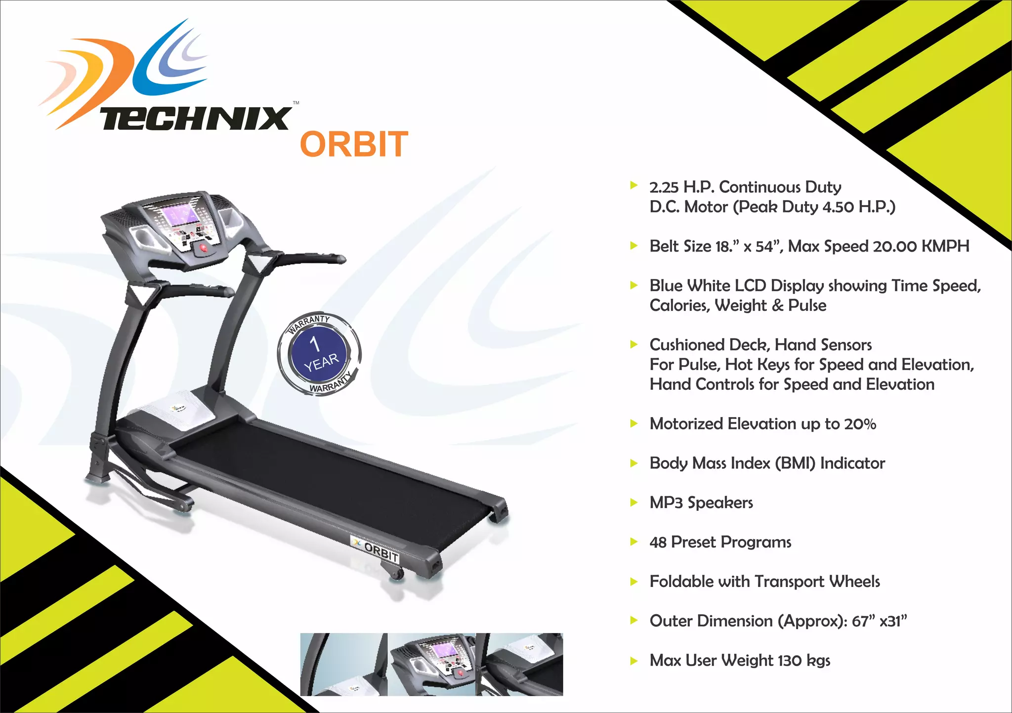 TECHNIX Treadmill | PPT