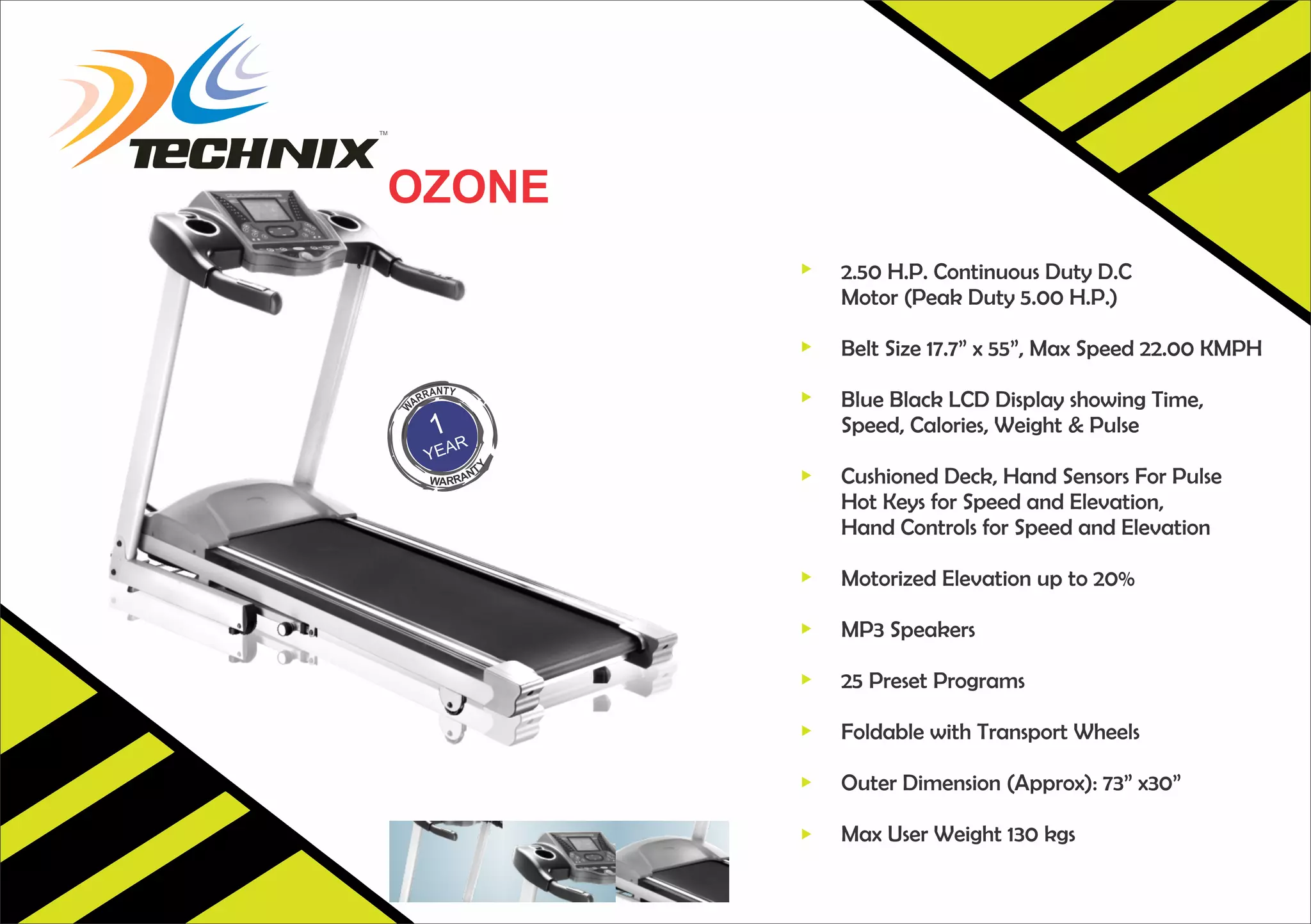 TECHNIX Treadmill | PPT