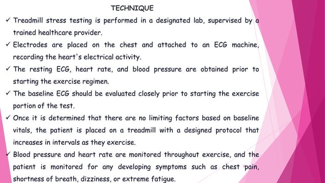 treadmill stress testing.pptx | Heart and Cardiovascular Diseases ...