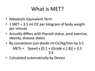 Stress test / Treadmill test | PPTX