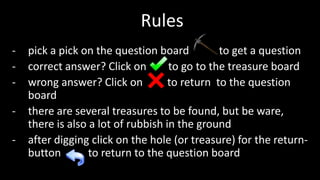 Treasure hunt | PPTX