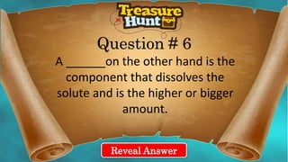 Treasure Hunting Powerpoint Template Scince themed.pptx