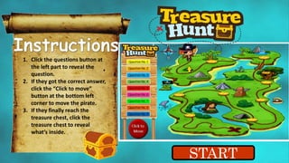 Treasure Hunting Powerpoint Template Scince themed.pptx
