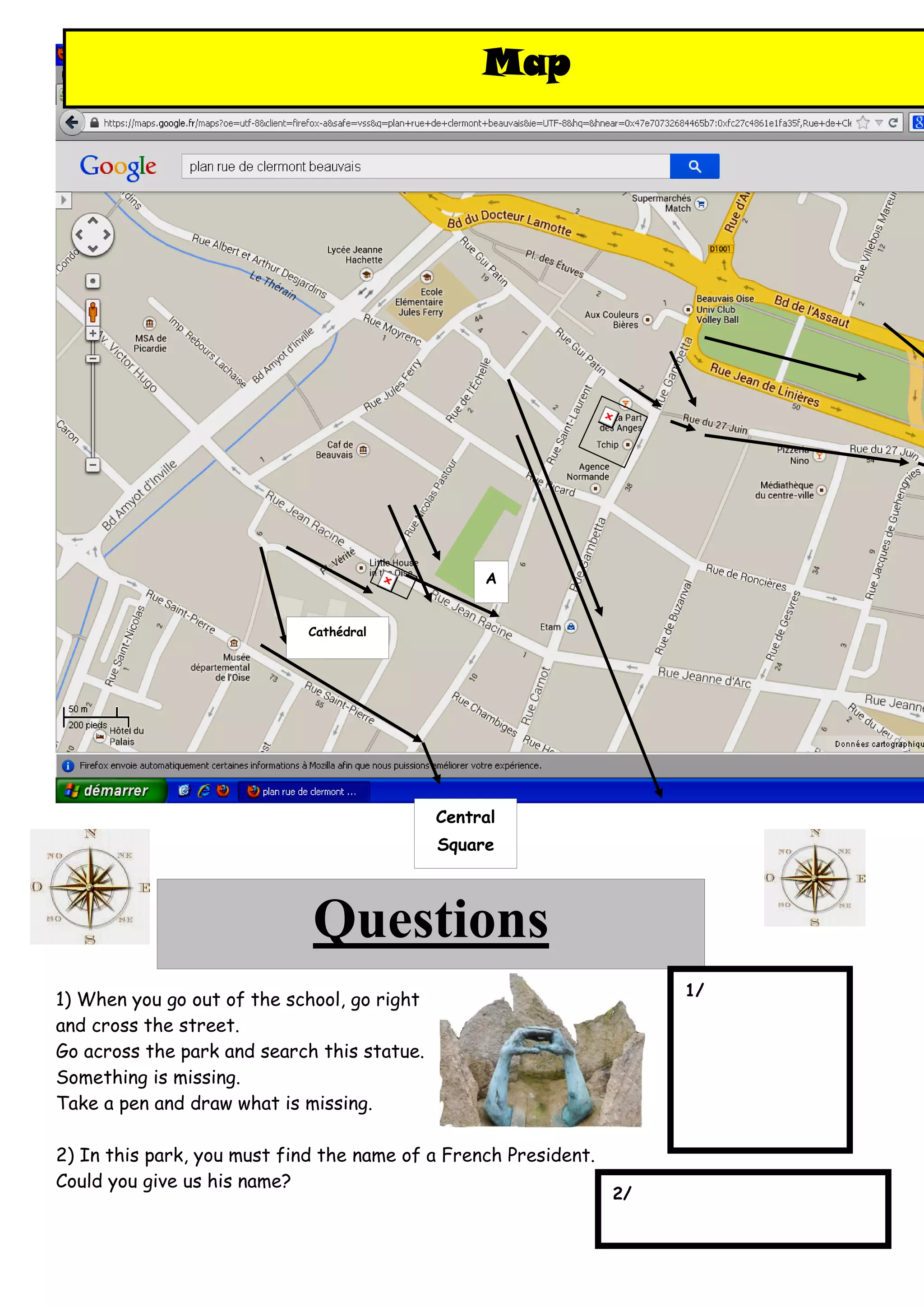 Treasure hunt quiz version 2018 | PDF