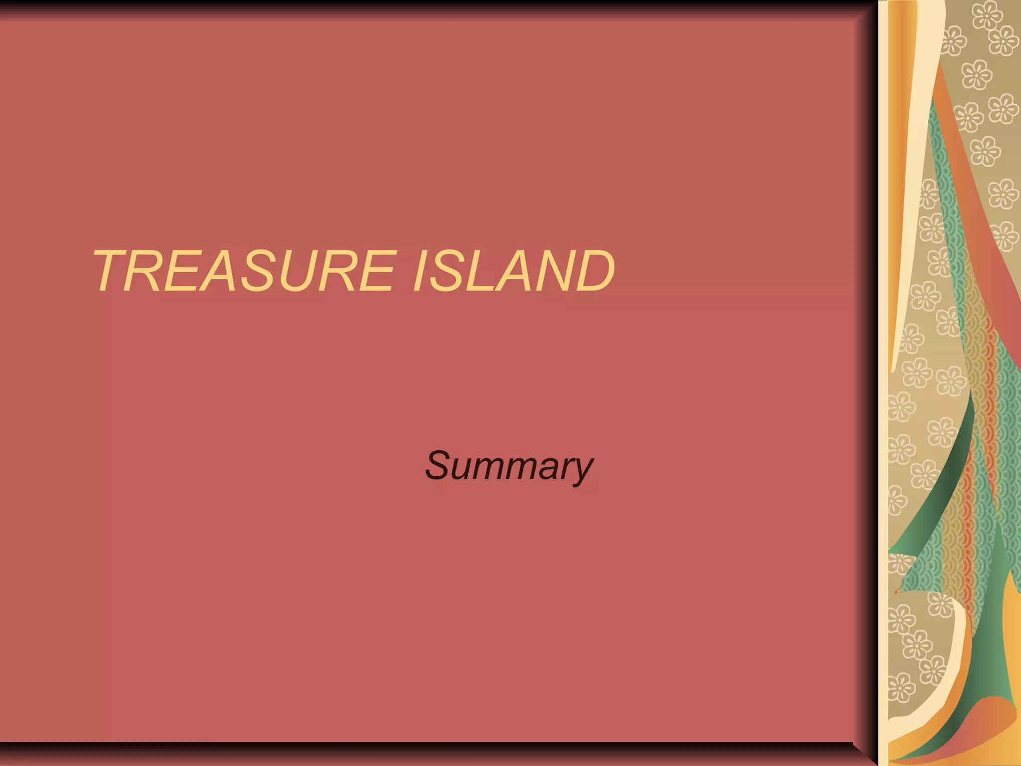 Treasure island | PPT