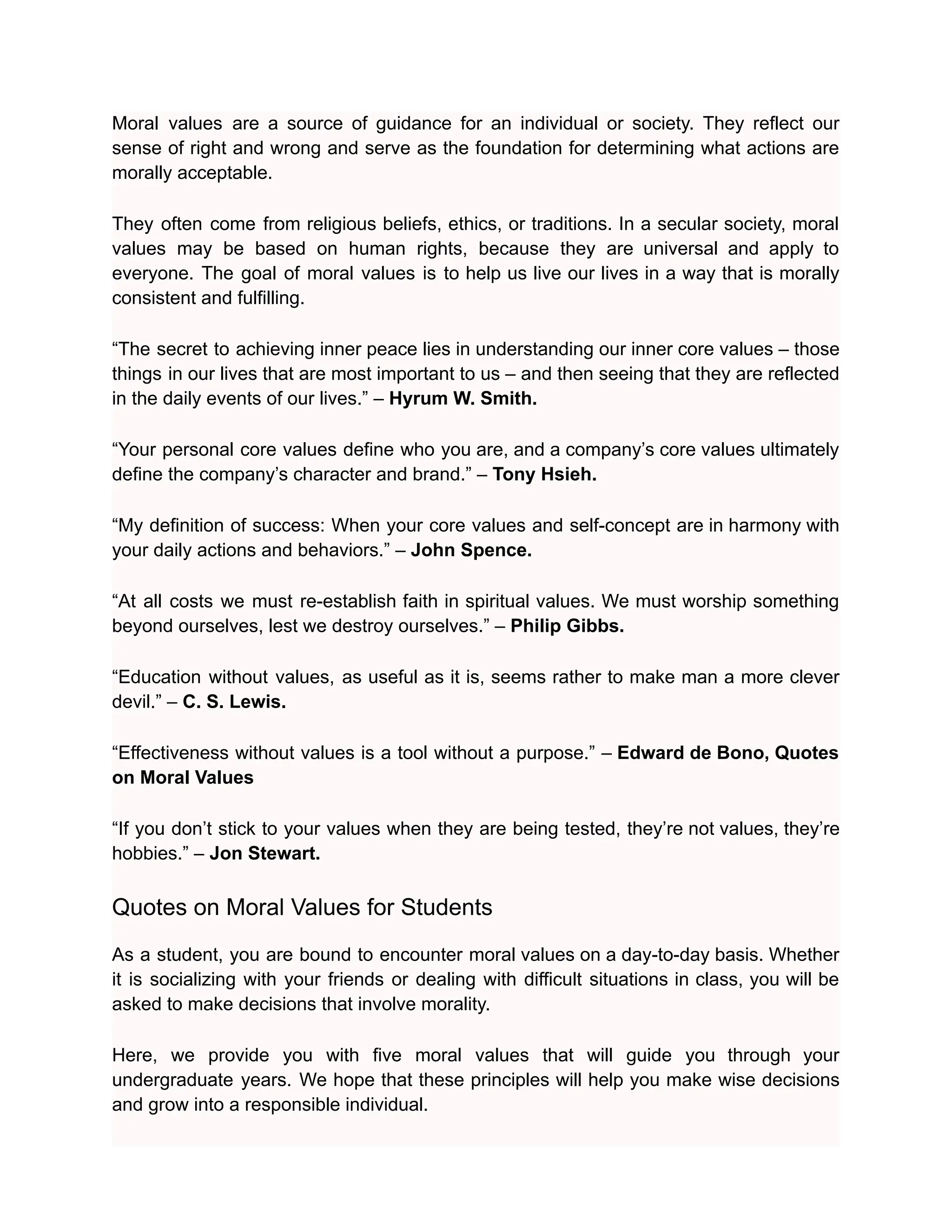 Treasure of Quotes on Moral Values and Ethics.pdf