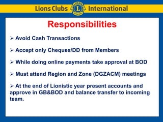 Club Treasurer Role and Responsibilities .ppt