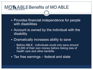 MO ABLE Accounts | PPT