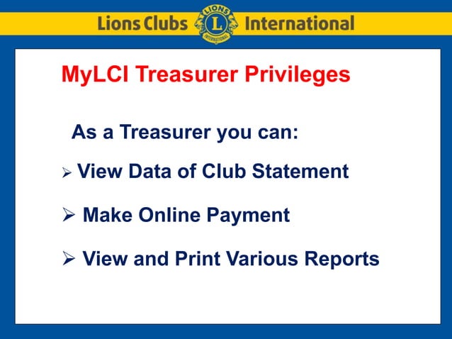 Roles & Responsibilities of Club Treasurer | PPT | Business | Business ...