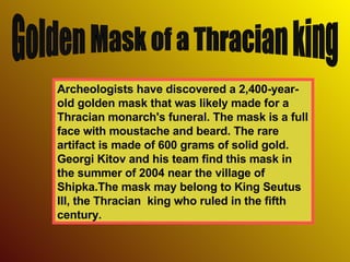 Bulgarian Treasures by Lili | PPT