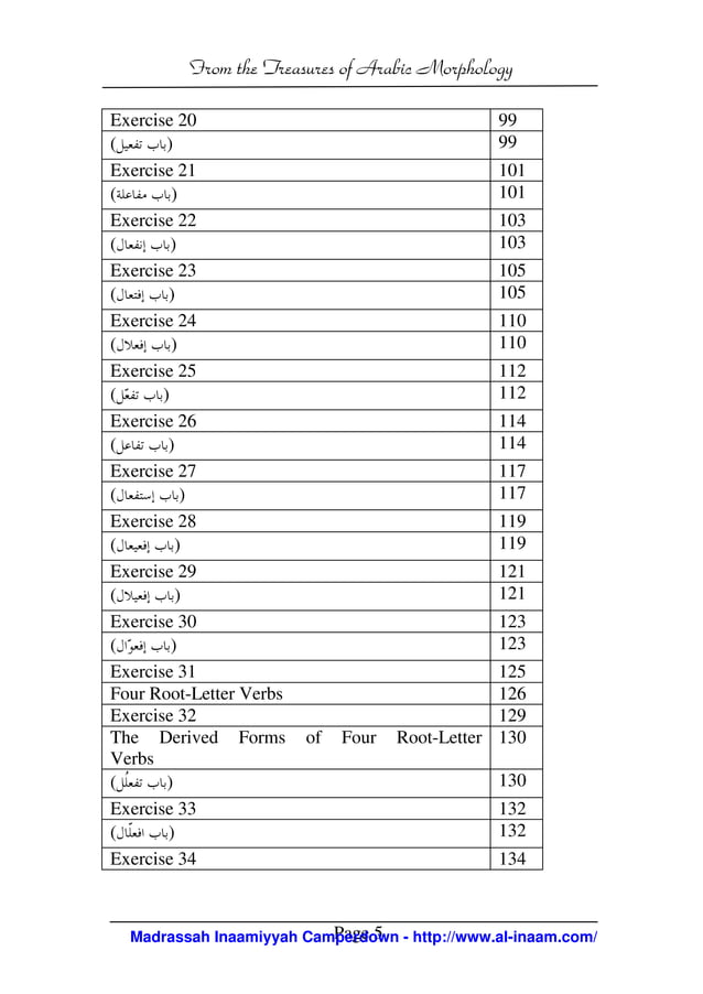 Treasures of Arabic Morphology | PDF | Islam | Religion & Spirituality