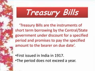 Treasury bills | PPTX