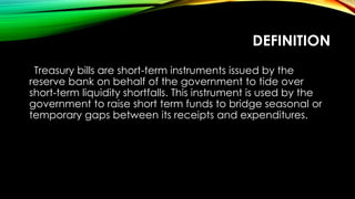 Treasury bills | PPTX