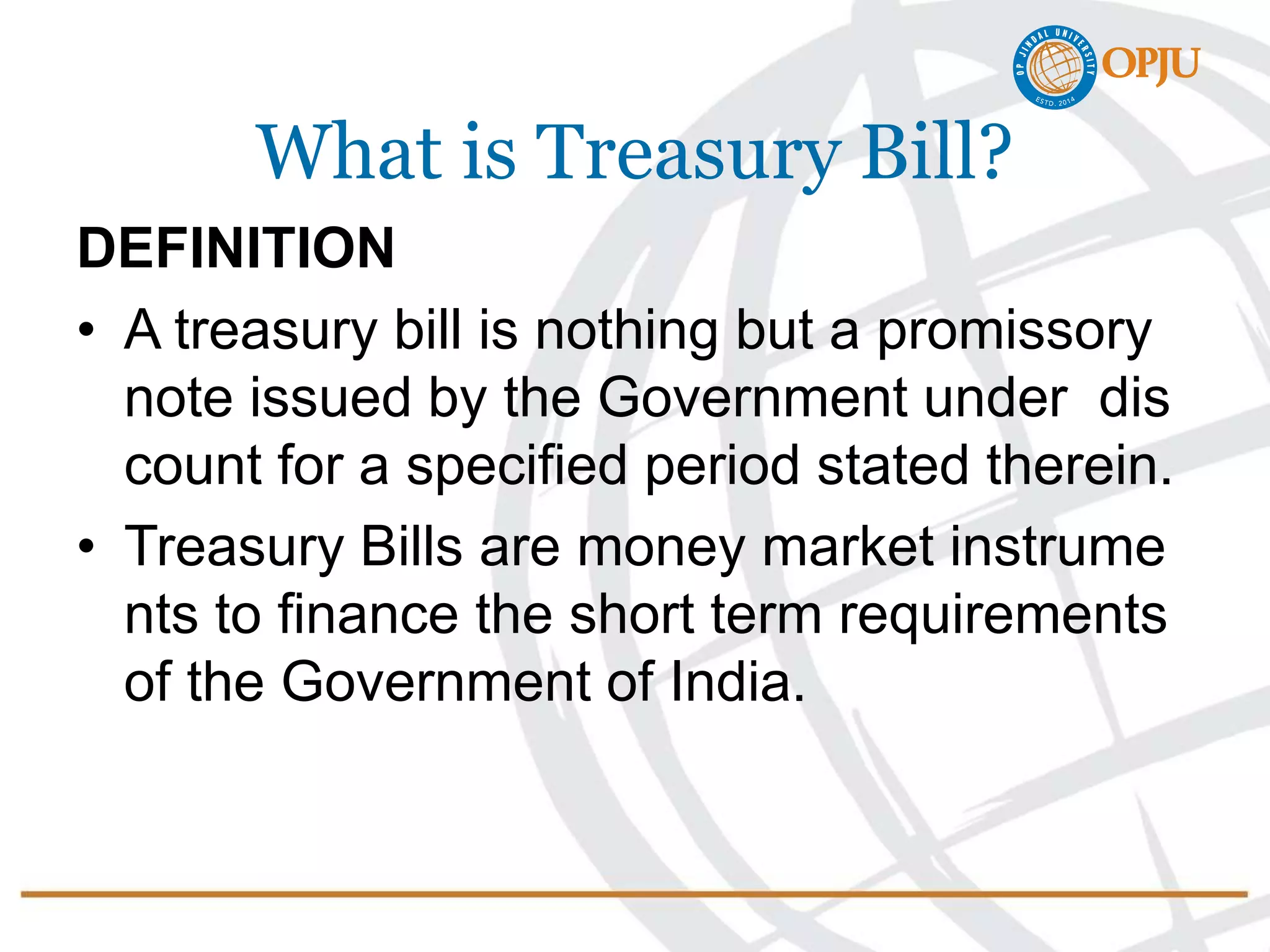 Treasury bills | PPTX