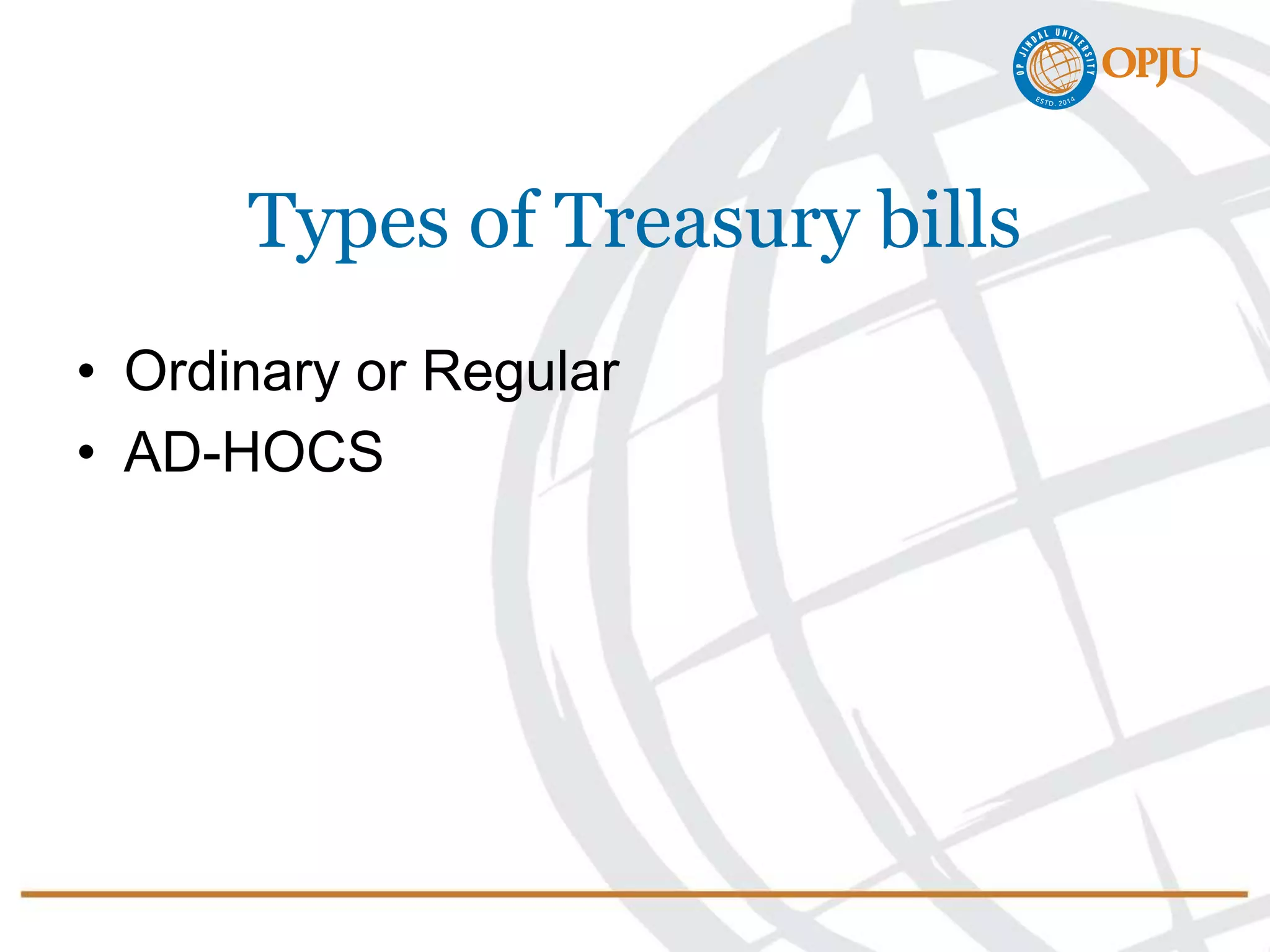 Treasury bills | PPTX