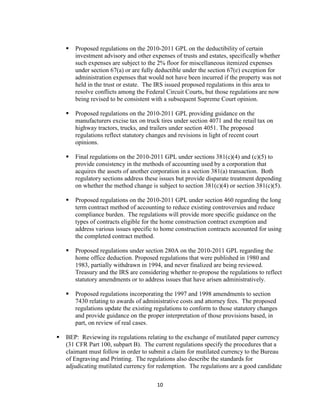 Department of the Treasury Preliminary Regulatory Reform Plan | PDF
