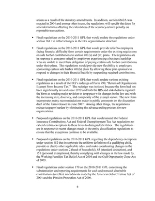 Department of the Treasury Preliminary Regulatory Reform Plan | PDF