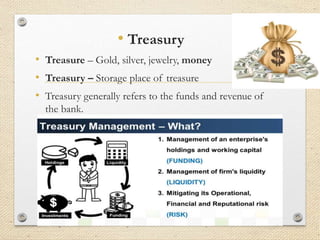 Treasury management 1 | PPTX