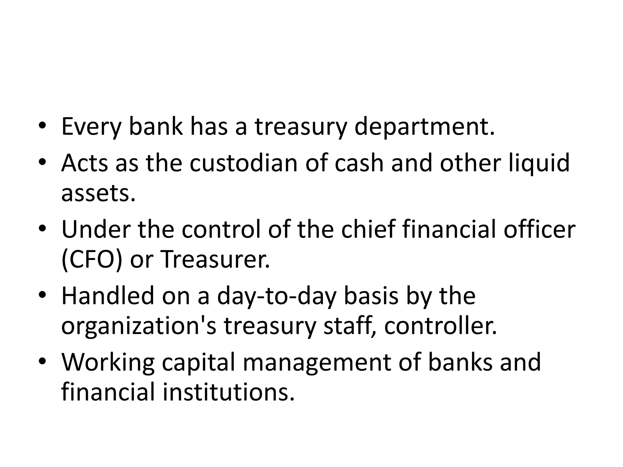 Treasury management | PPTX