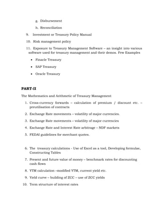 treasury management bookkkkkkkkkkkkkkkkk | PDF
