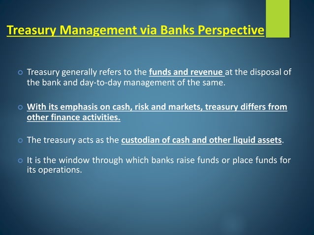 Treasury management 123 | PPTX