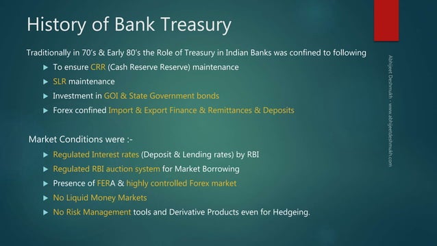 Treasury management – a perspective ssld | PPTX