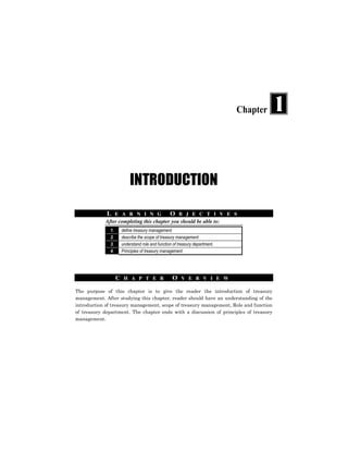 Treasury management note | PDF