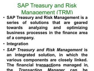 SAP Treasury management | PPT